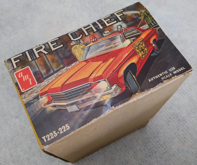 RARE UNBUILT AMT 1/25 PLASTIC MODEL KIT 1970 CHEVY Chevrolet IMPALA ...