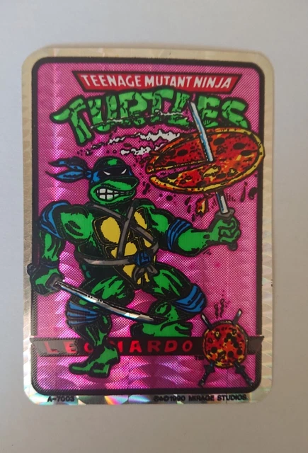 1990 MIRAGE - TMNT Teenage Mutant Ninja Turtles Vending Sticker ...