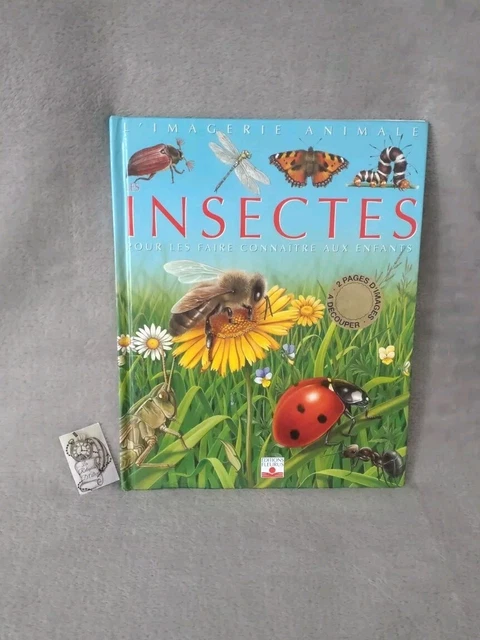 LIVRE POUR ENFANTS L'imagerie animale Les insectes éditions Fleurus ...