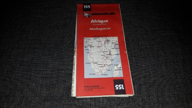 MICHELIN AFRICA MAP MADAGASCAR / 155 (ROAD MAP) £5.16 - PicClick UK