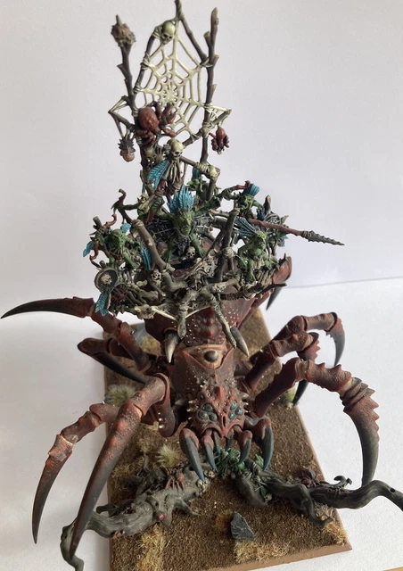 AGE OF SIGMAR Gloomspite Gitz Arachnarok Spider Webspinner Shaman Pro ...