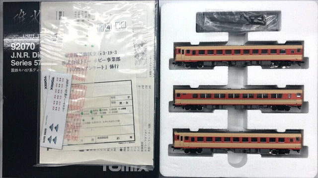 NGAUGE TOMIX 92070 Jnr Kiha Série 57 Voiture Diesel Ensemble ...