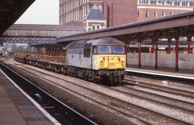 ORIGINAL 35MM BRITISH Railway B.r Slide - Class 56 56040 At Newport 25 ...
