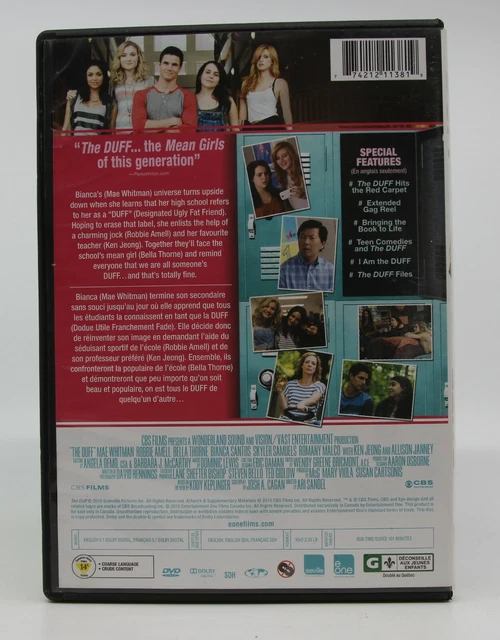 THE DUFF - DVD bilingual - Mae Whitman, Robbie Amell $5.95 - PicClick CA