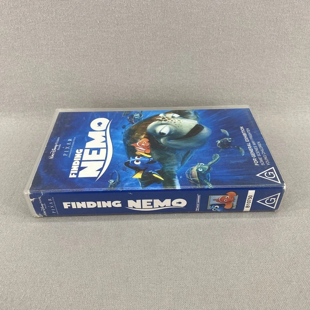 FINDING NEMO DISNEY Pixar VHS Video Tape Animatio Cartoon Family Movie ...