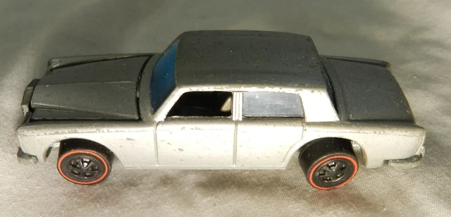 VINTAGE 1969 MATTEL Hot Wheels Redline - Silver Rolls-Royce Silver ...