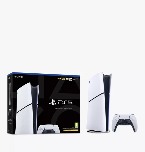 SONY PLAYSTATION 5 Slim Digital Edition 1TB White Game Console - PS5 ...