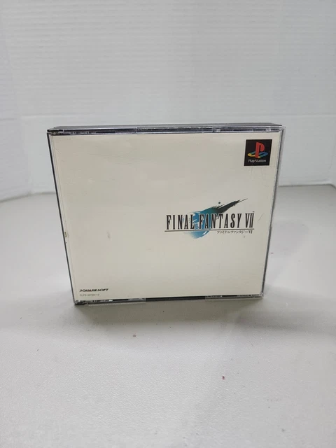 SONY PLAYSTATION PS1 Final Fantasy VII 7 FFVII FF7 CIB Giappone ...