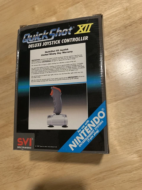 QUICKSHOT XII 12 Joystick Controller (Nintendo NES) New In Box Never ...