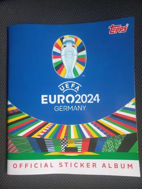 OFFICIAL UEFA EURO 2024 Sticker Album Book + Stickers (Topps) NEW £20. ... OFFICIAL UEFA EURO 2024 Sticker Album Book + Stickers (Topps) NEW £20. ...