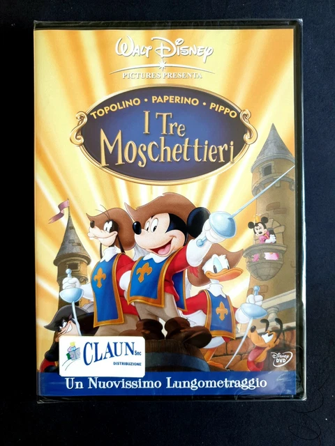 I TRE MOSCHETTIERI* Topolino, Paperino, Pippo*W.Disney 2004*DVD Nuovo Sigillato EUR 7,50 ...