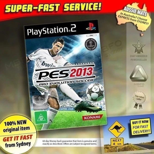PRO EVOLUTION SOCCER 2013 PS2 *NEW *PAL Game PES 13 top football jersey boots UK $288.88 ...