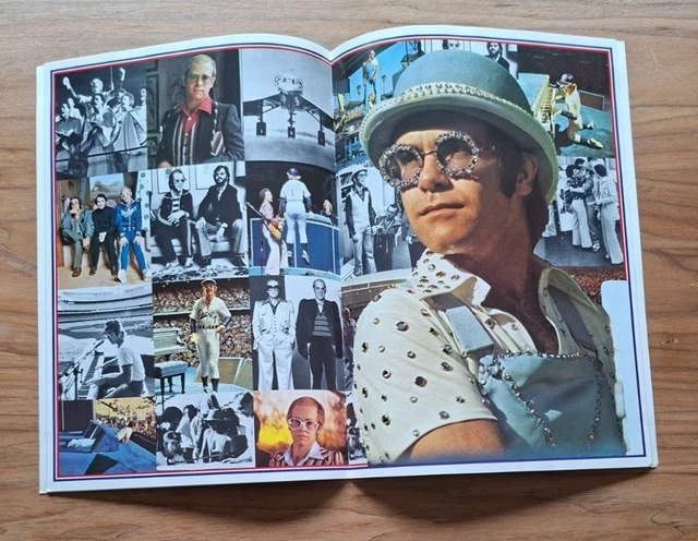ELTON JOHN (1976) 'Louder Than Concorde' UK Tour Programme. £10.80 ...