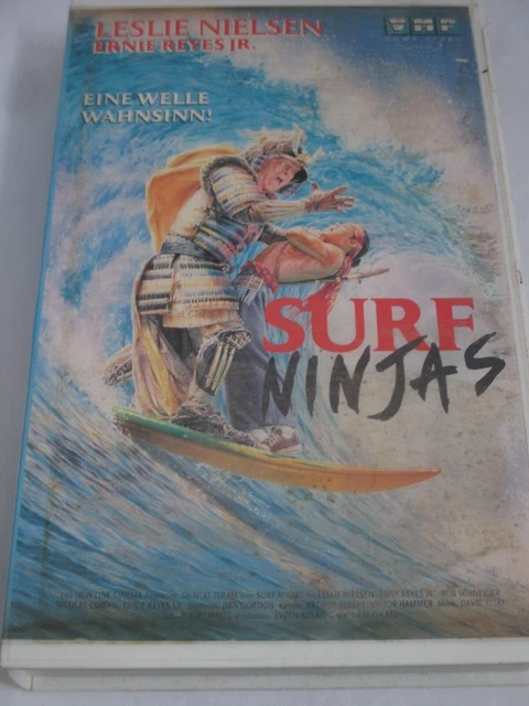 VMP - SURF Ninjas - VHS/Komödie/Leslie Nielsen/Ernie Reyes Jr./Rob ...