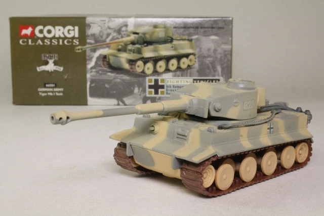TIGER MK1 TANK Grossdeutschland Division Russisch Vorne 1943 - Corgi ...