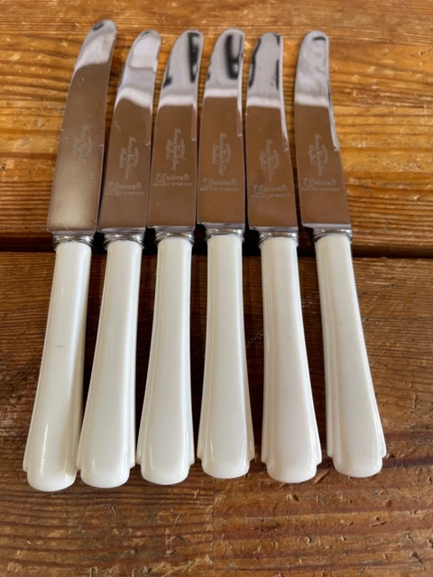 DESSERT KNIVES THOMAS Ward Wardonia Unicraft Sheffield 8” £20.00 ...