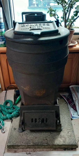 ROMESSE POT BELLY Multi Fuel Railway Signal Box Stove £450.00 - PicClick UK