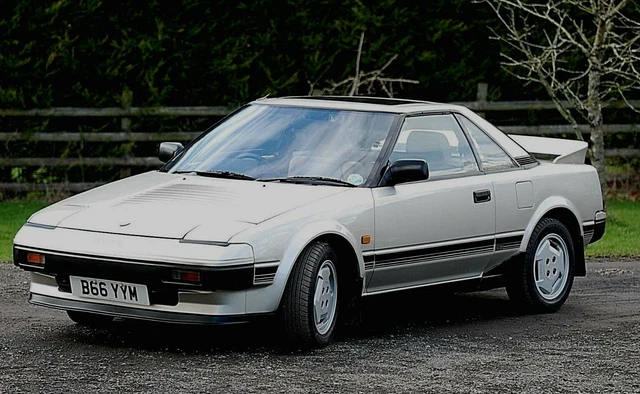 TOYOTA MR2 MK1 RARE MK1a SIDE AND BONNET STRIPES / DECALS / STICKERS ...