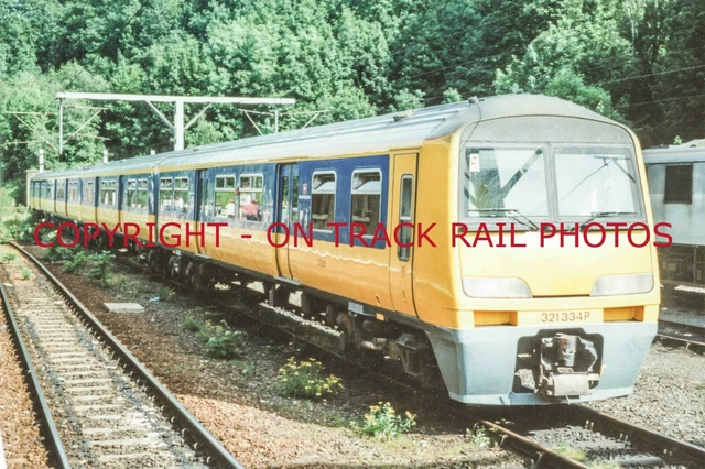 UK RAILWAY PHOTOGRAPH Of Emu Class 321 321334. Rmemu-27 £1.70 - PicClick UK