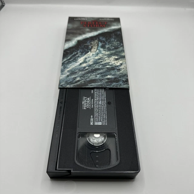 THE PERFECT STORM VHS Tape 2000 George Clooney Mark Wahlberg Diane Lane ...