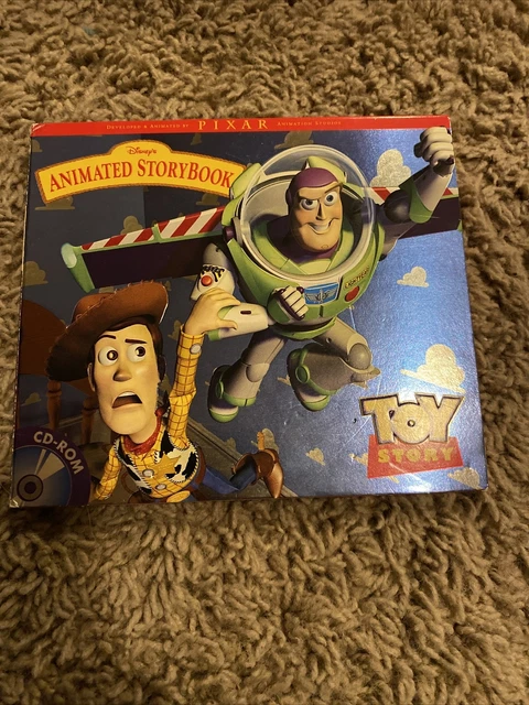 DISNEY'S TOY STORY Animated StoryBook (Windows/Mac) PIXAR CD-ROM PC ...