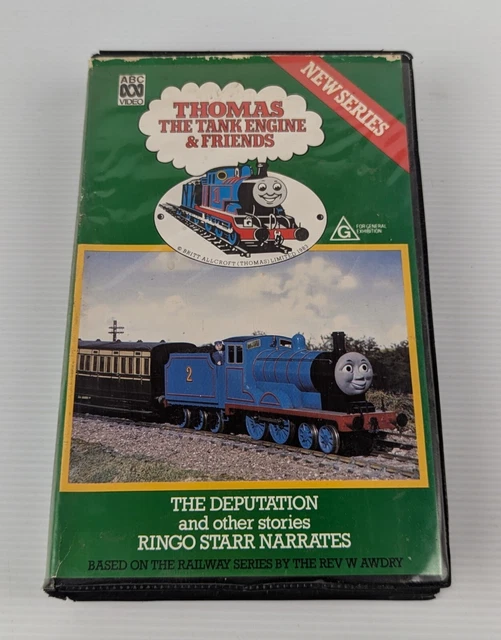 THOMAS THE TANK Engine The Deputation: Ringo Starr - VHS Tape Big Box ...