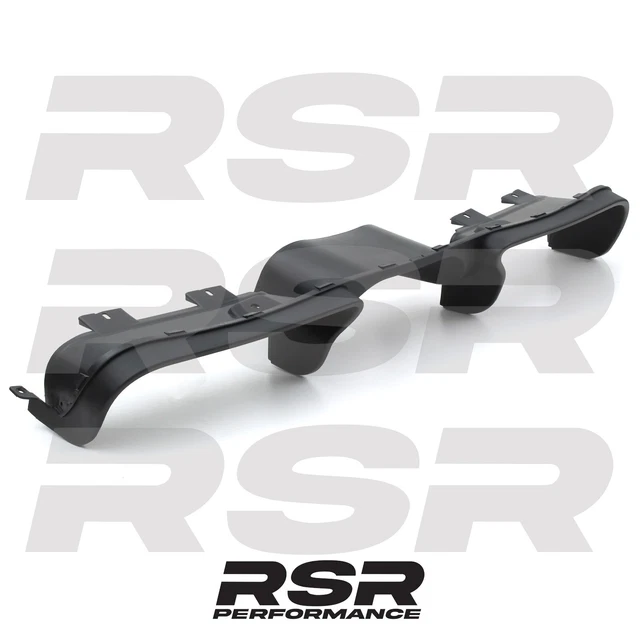 JCW GP STYLE Rear Diffuser Gloss Black Splitter For Mini Cooper R56 R57 ...