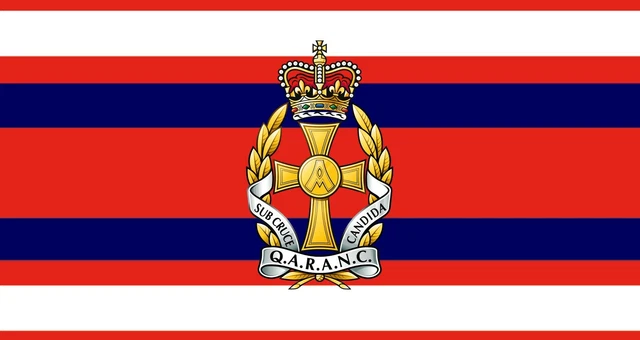 QUEEN ALEXANDRAS ROYAL Army Nursing Corps Qaranc Bar Mat Runner ...