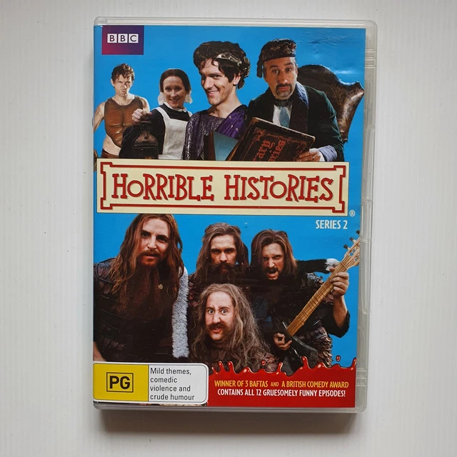 HORRIBLE HISTORIES | Season 2 DVD 2011 British Comedy BBC, Region 4 ...