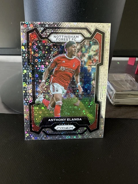 2023 PANINI PRIZM EPL Breakaway Anthony Elanga Silver Nottingham Forest ...