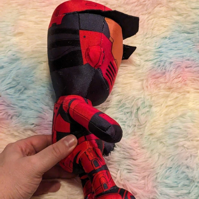 HALO 12& PLUSH Master Chief Blue Red Spartan Bandai Namco Microsoft £14 ...