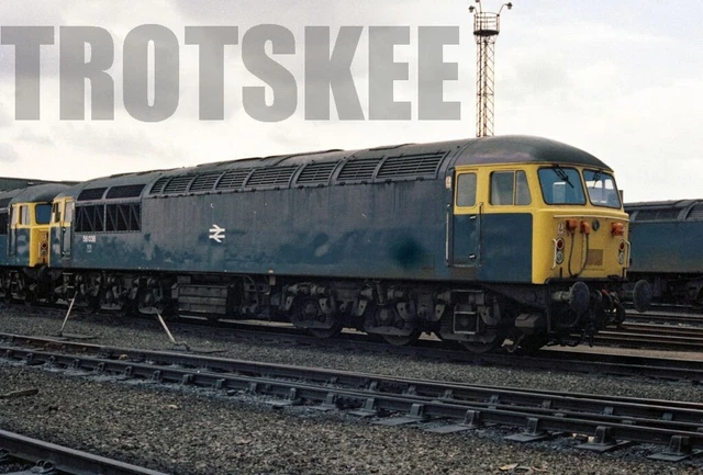 35MM COLOUR NEGATIVE BR British Rail Diesel Loco 56038 Class 56 c1985 £ ...