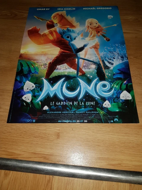 AFFICHE DE CINÉMA d'époque du film: MUNE LE GARDIEN DE LA LUNE de 2015 (40x60cm) EUR 5,00 ...