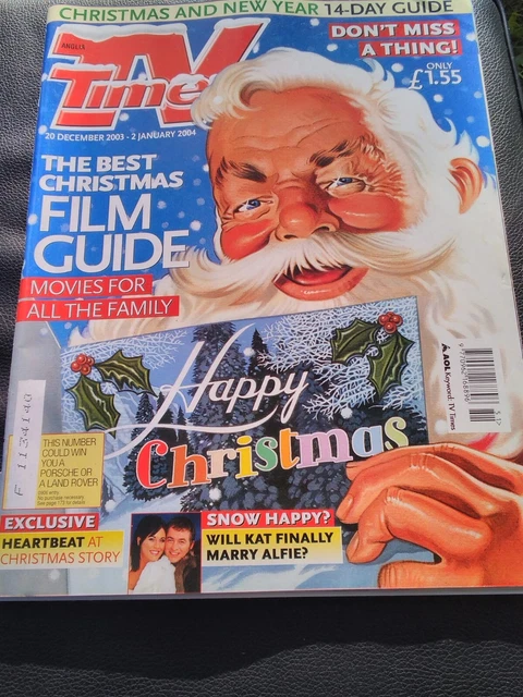 TV TIMES - CHRISTMAS 2003 - Anglia - Santa Claus - 20/12/03 to 02/01/04 ...