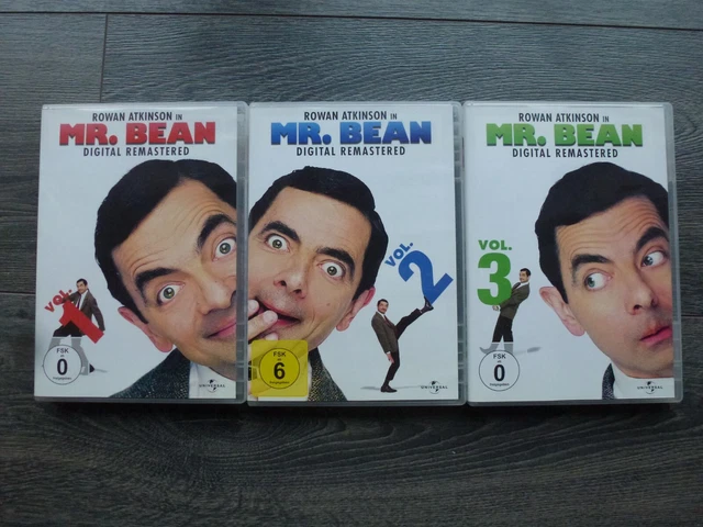 3 DVDS MR. Bean Digital Remastered Die komplette TV-Serie sehr guter ...
