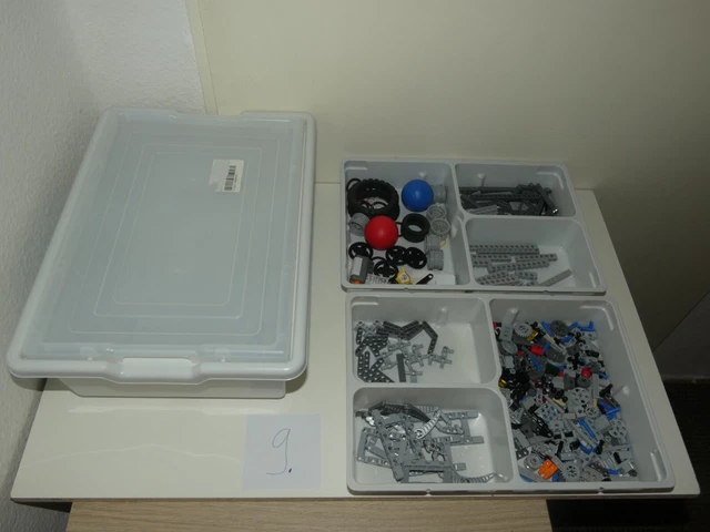 LEGO EDUCATION NXT Mindstorms Basisset 9797 und 9695 Set nr.9 ist unvollständig EUR 74,99 ...