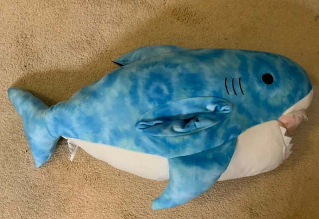 SQUISHMALLOWS HUGMALLOWS SANTOS The Shark 22” Valentines Plush - New ...