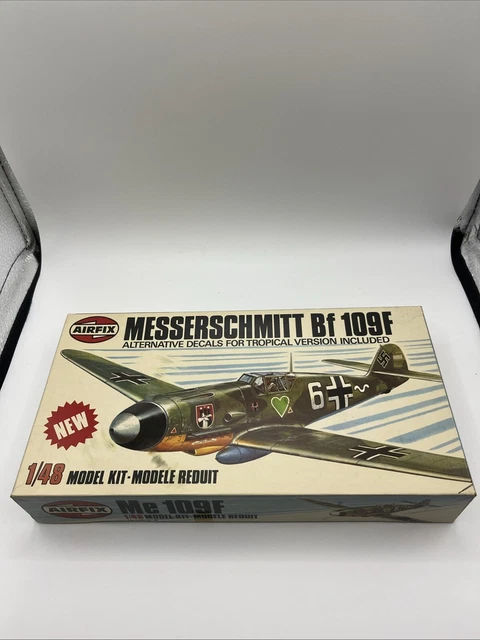 AIRFIX MESSERSCHMITT BF 109F 48 Scale Series 4 Model Kit £10.00 ...