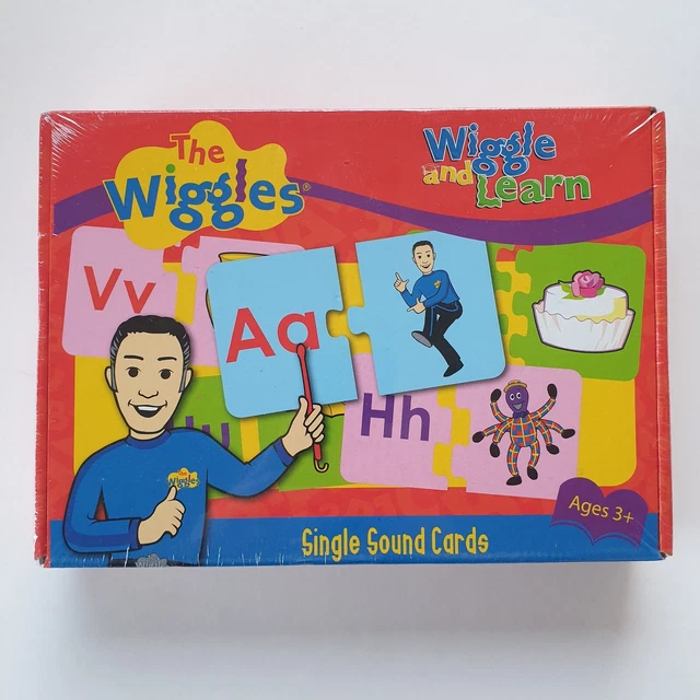 THE WIGGLES - Wiggle and Learn Single Sound Cards (2007, Ages 3+) NEW ...