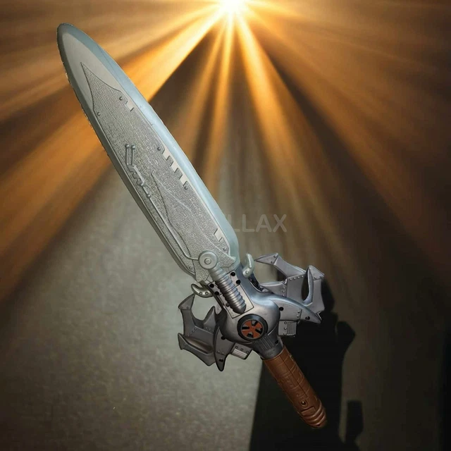 MASTERS OF THE Universe Motu 200X He-Man`s Power Sword / Mattel 2002 ...