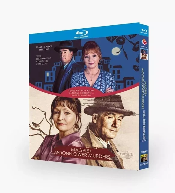 MAGPIE MURDERS+MOONFLOWER MURDERS:TV Series Blu-Ray DVD BD 2 Disc All ...