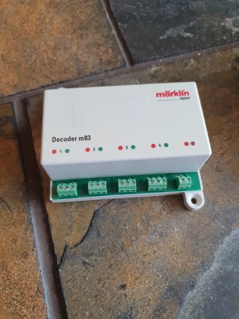 MÄRKLIN 60831 DECODER m83 zum Schalten von Weichen, Signale usw. EUR 34,00 - PicClick DE