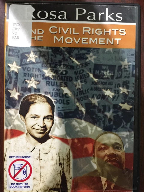 ROSA PARKS AND the Civil Rights Movement, DVD, 2011, Rare, Ex-Library ...