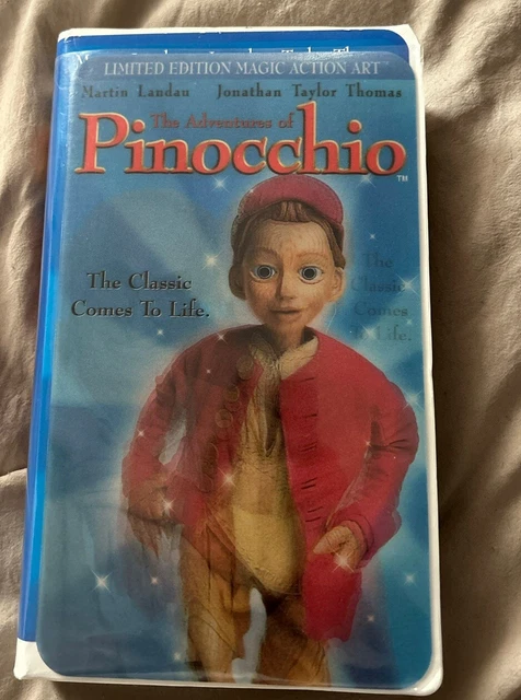 THE ADVENTURES OF Pinocchio VHS Limited Edition Magic Action Art! £9.55 - PicClick UK