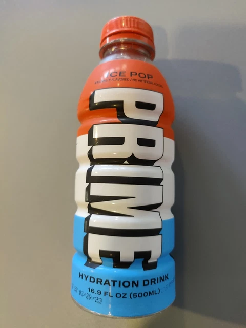 PRIME HYDRATION DRINK By LOGAN PAUL x KSI - EMPTY BOTTLES - ICE POP ...