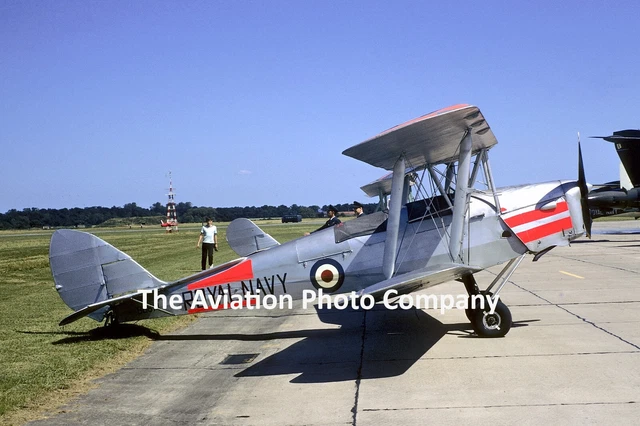 ROYAL NAVY DE Havilland Tiger Moth BB614 (1969) Photograph £1.20 ...
