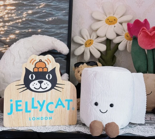 AUCTION-JELLYCAT AMUSEABLES TOILET Paper Roll Plush Toy | NWT+Bag ...