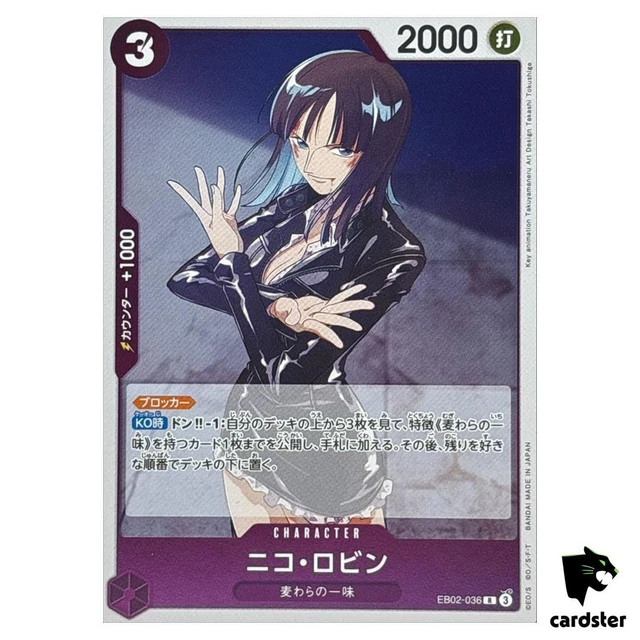 NICO ROBIN R EB02-036 Anime 25th collection One Piece Japanese EUR 2,40 ...