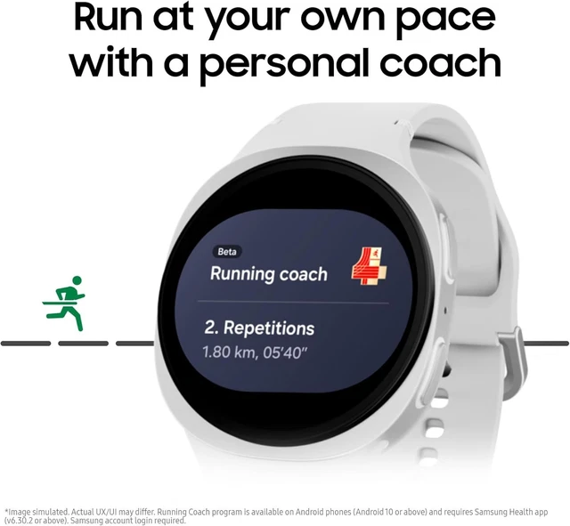 SAMSUNG GALAXY WATCH8 Smart Watch 40mm Graphite Bluetooth 32GB Fitness ...