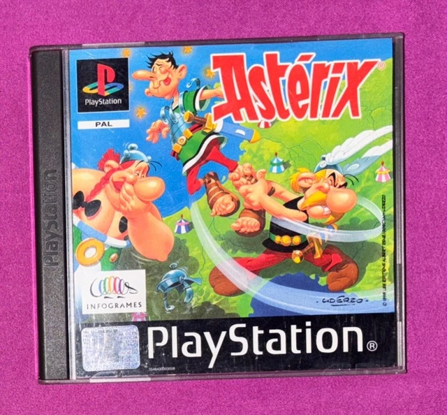 *ASTERIX * PLAYSTATION Ps1 Game Pal Fr Complete Cib Retro Obv £22.79 ...